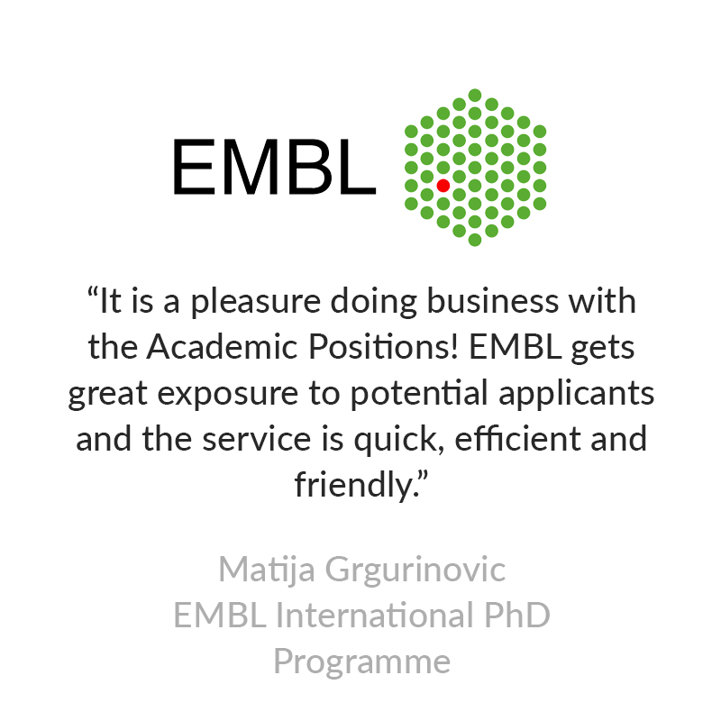 Our customers - Academic Positions